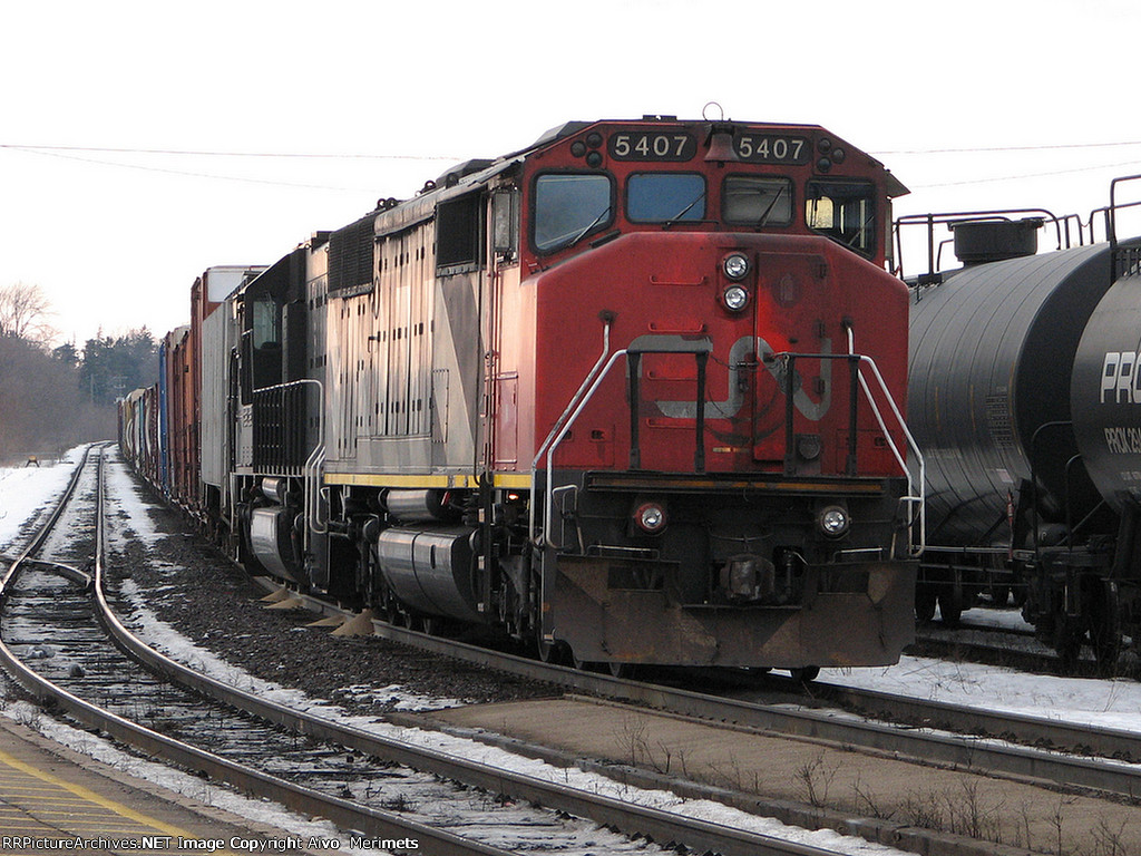 CN 5407 at Brantford